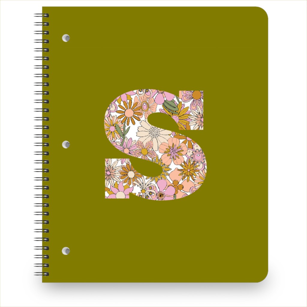 Chelsea Initial S Notebook | Shutterfly