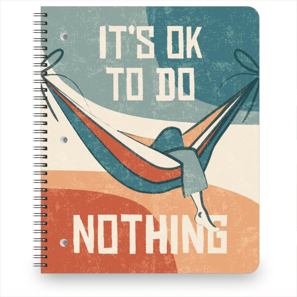 It's Ok To Do Nothing - Multi Notebook | Shutterfly