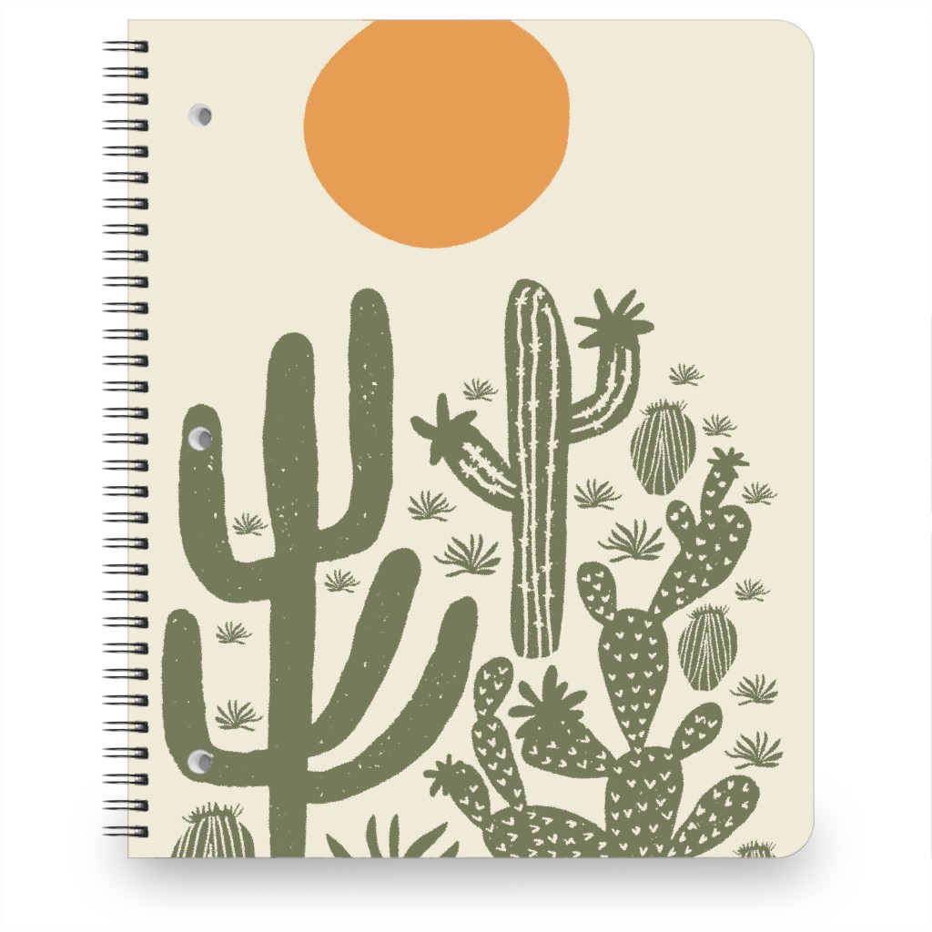 Cactus - Earth Tones Notebook | Shutterfly