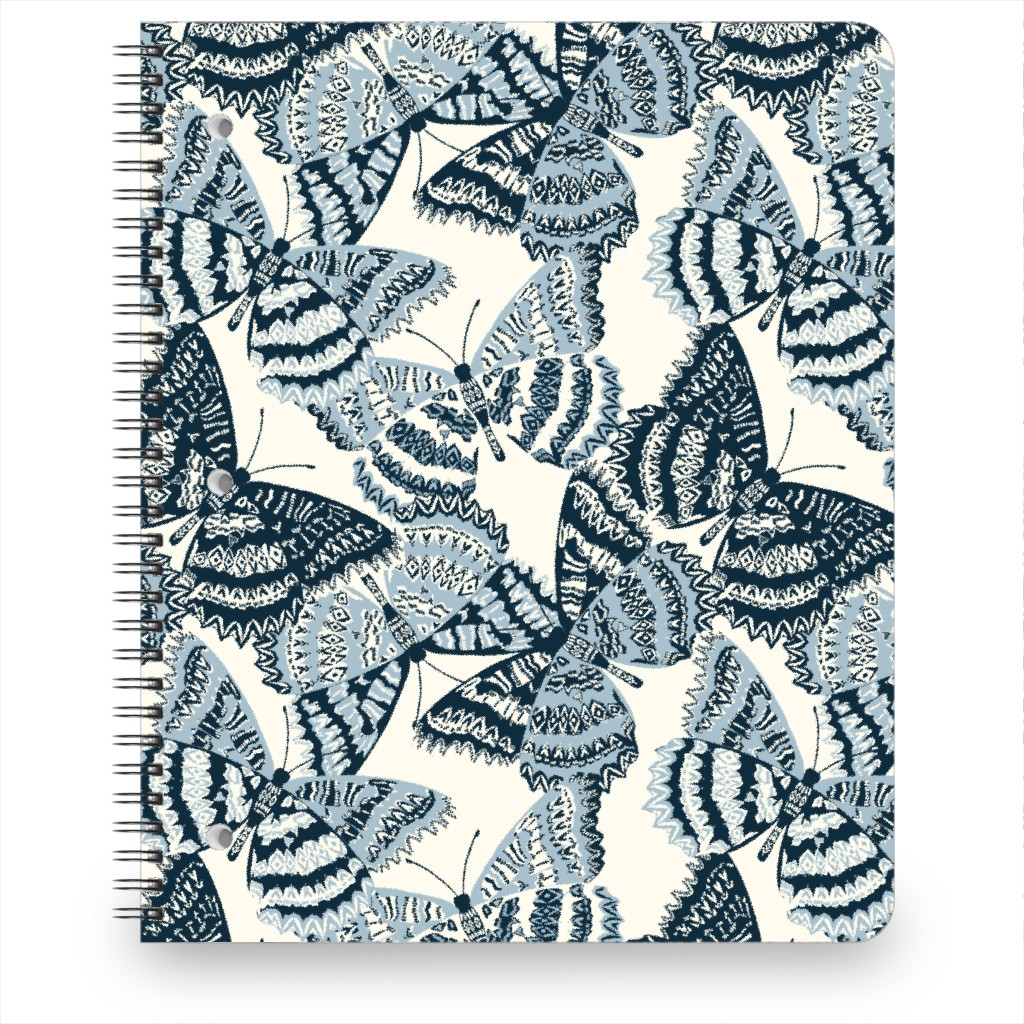 Butterfly - Hand Drawn - Blue Notebook | Shutterfly