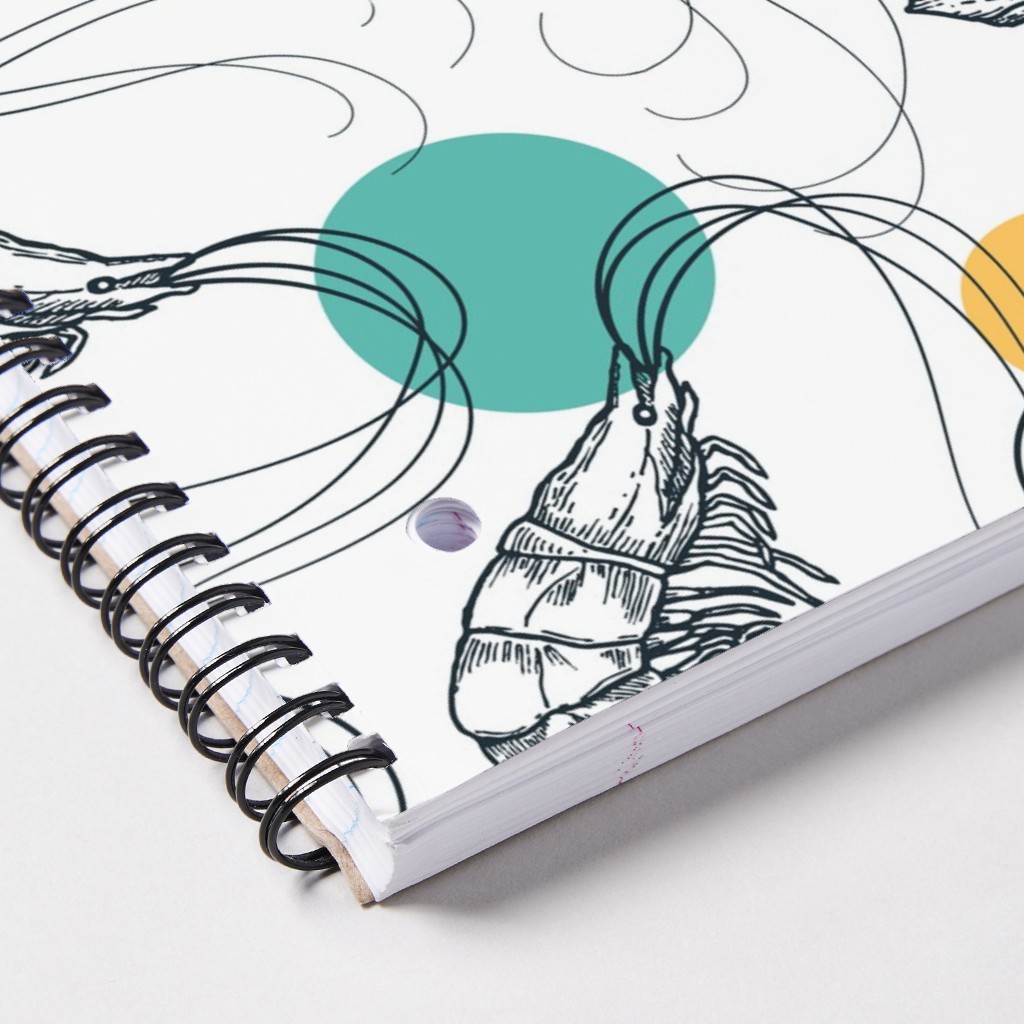 Fun Shrimp - Multi Notebook | Shutterfly