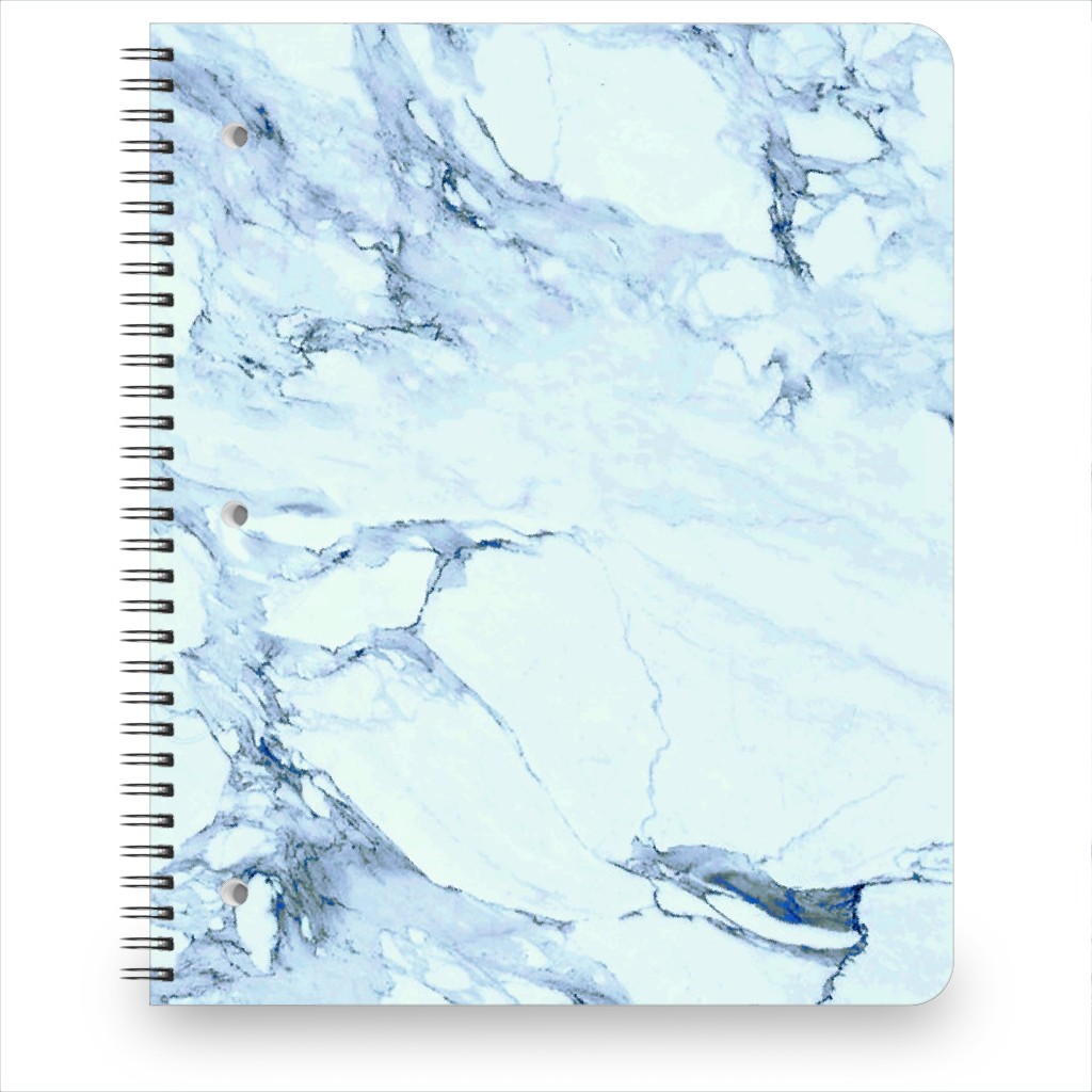 Marble - Blue Notebook | Shutterfly