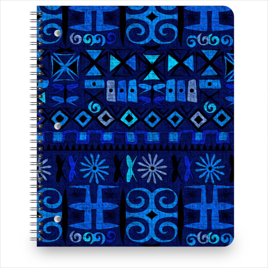 Indigo - Geometric Notebook | Shutterfly