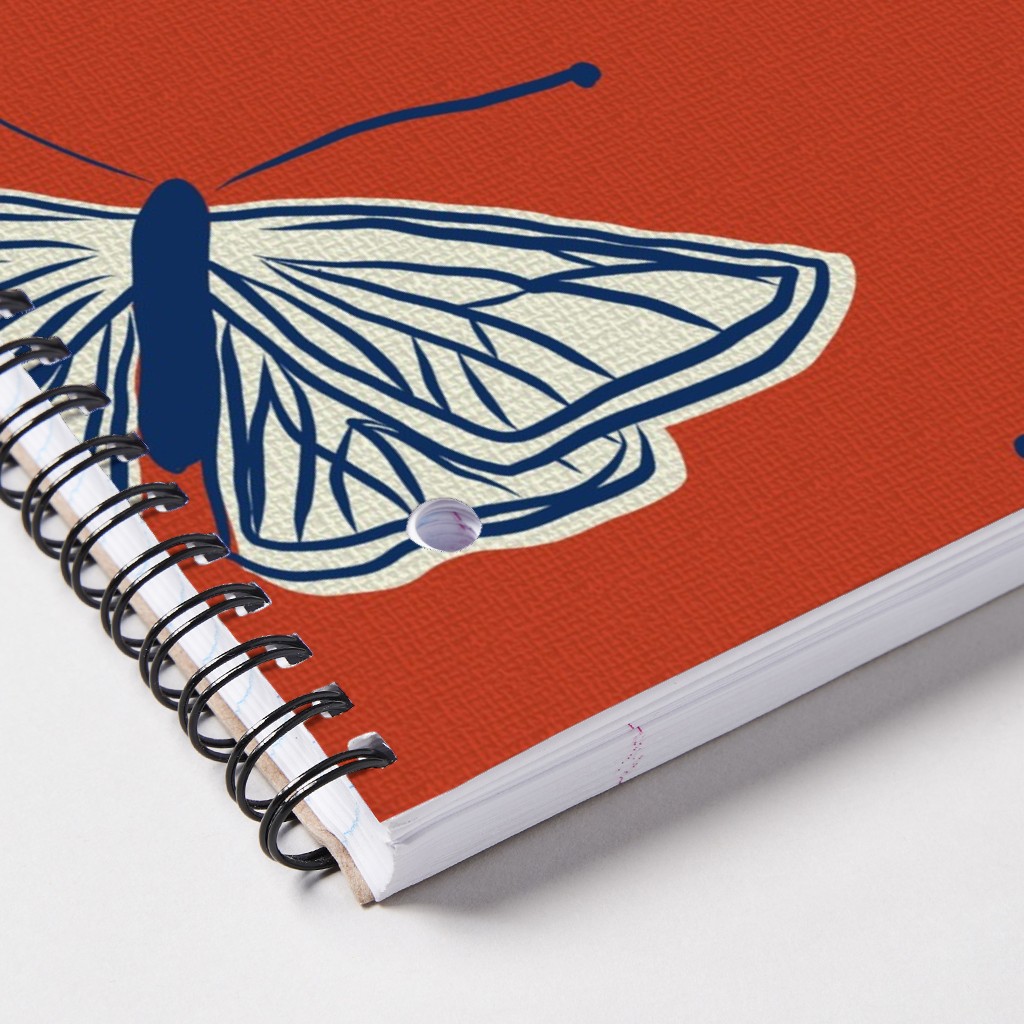 Moths - Rust Notebook | Shutterfly