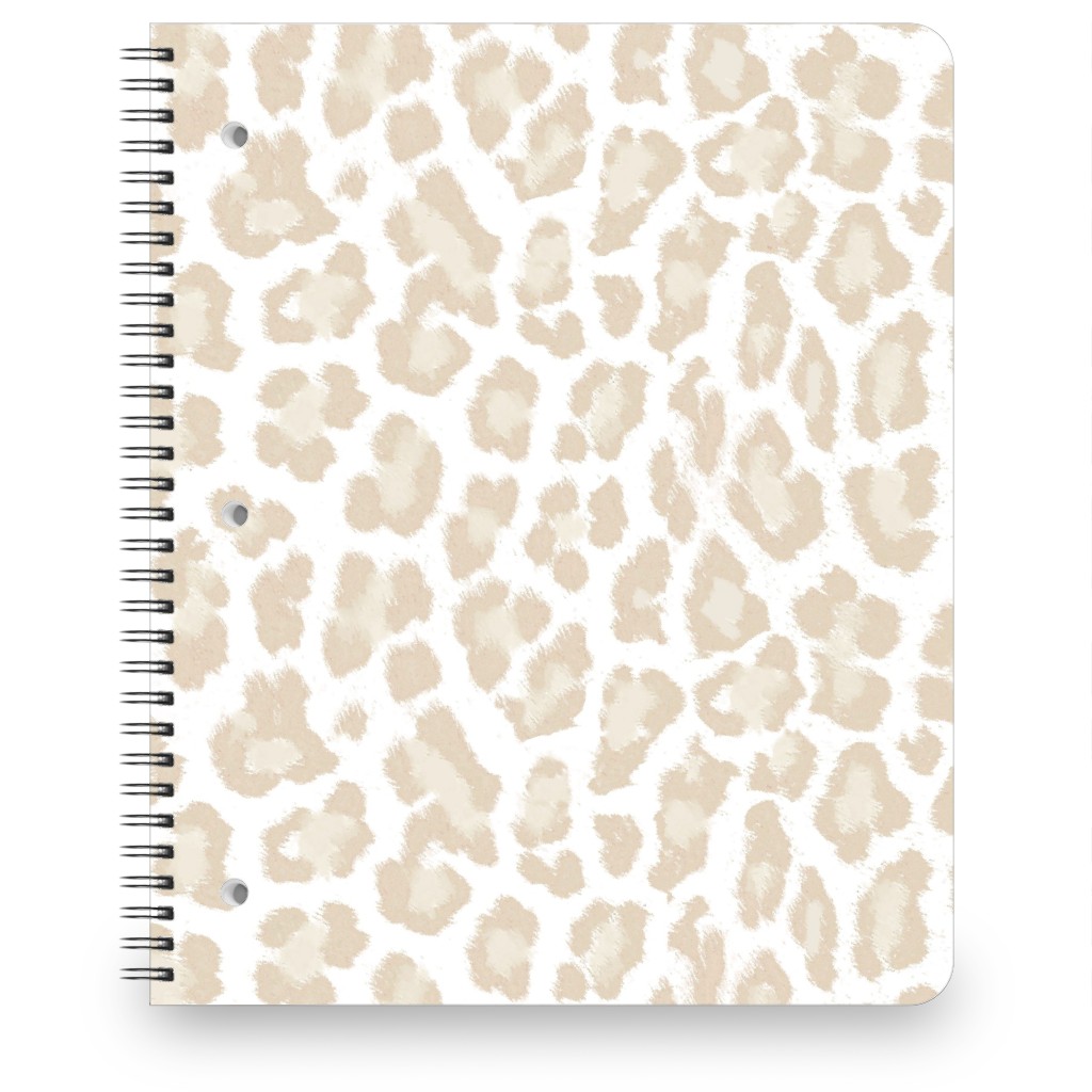 Natural Leopard - Beige Notebook | Shutterfly