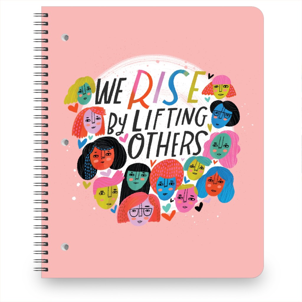 We Rise By Lifting Others Notebook | Shutterfly