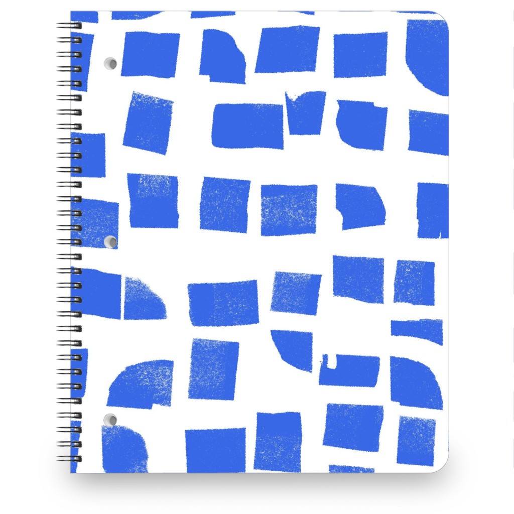 Blue Check Notebook | Shutterfly
