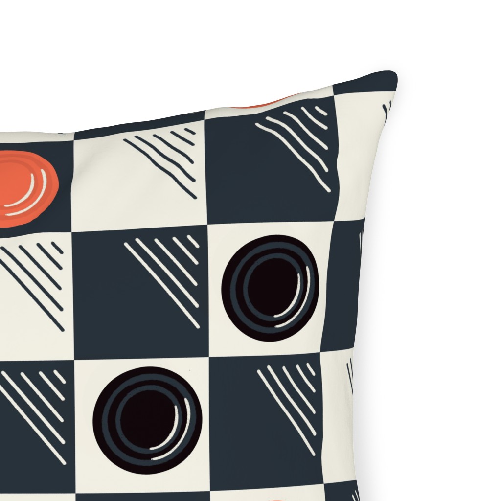 Checkers Outdoor Pillow | Shutterfly