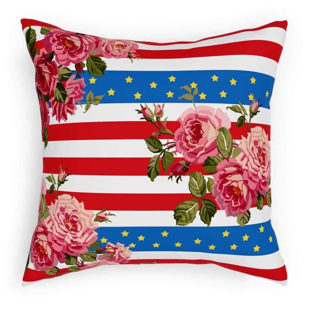 Americana Summer Roses - Multi Plates | Shutterfly