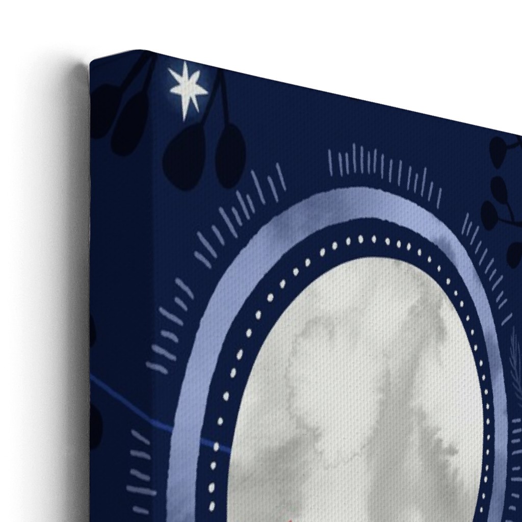 Moonlight Silence Quote - Blue Photo Tile | Shutterfly