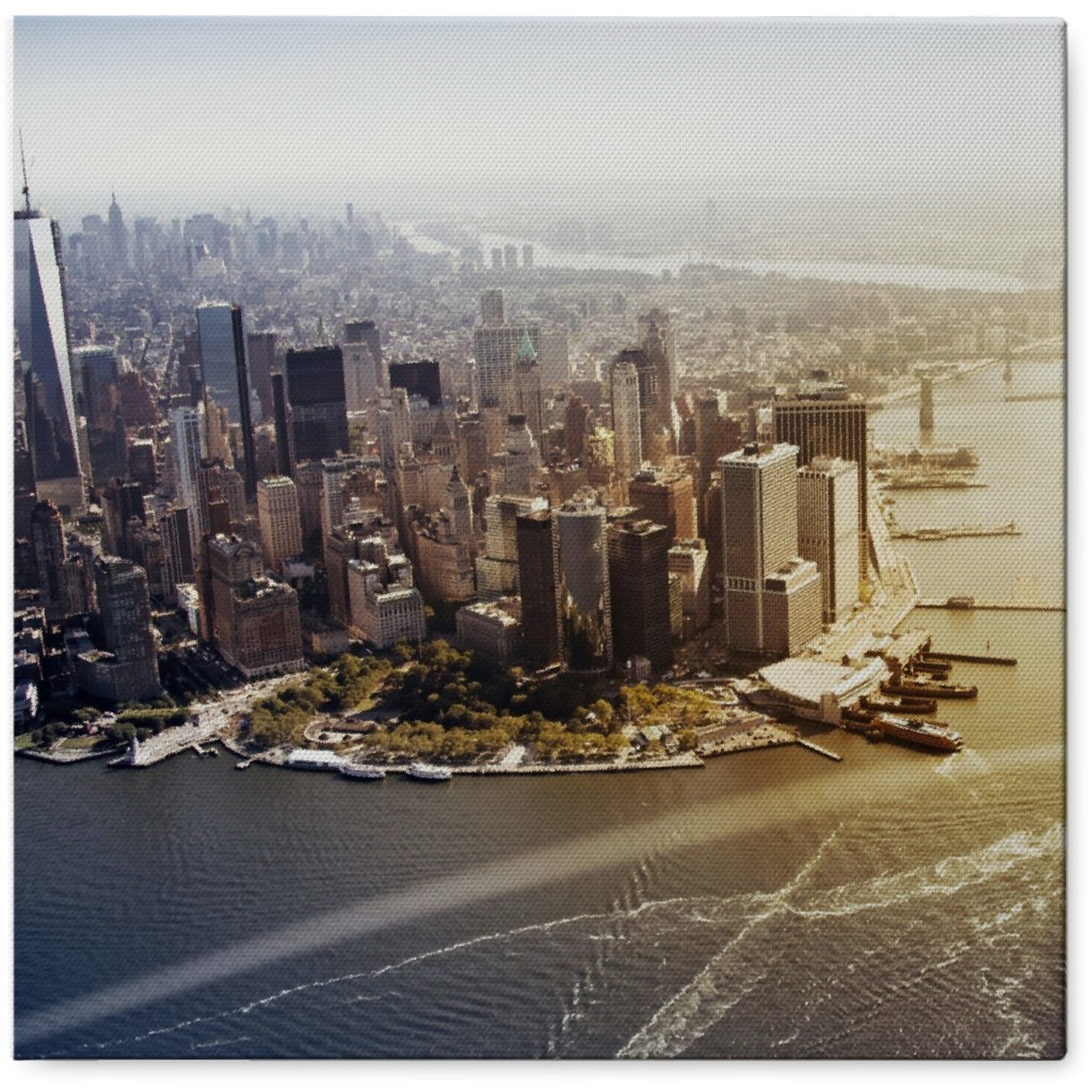 Hudson Bay View of New York Photo Tile | Shutterfly