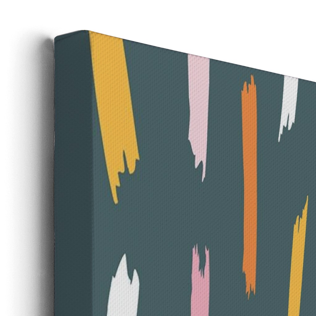 Paint Dabs - Dark Photo Tile | Shutterfly