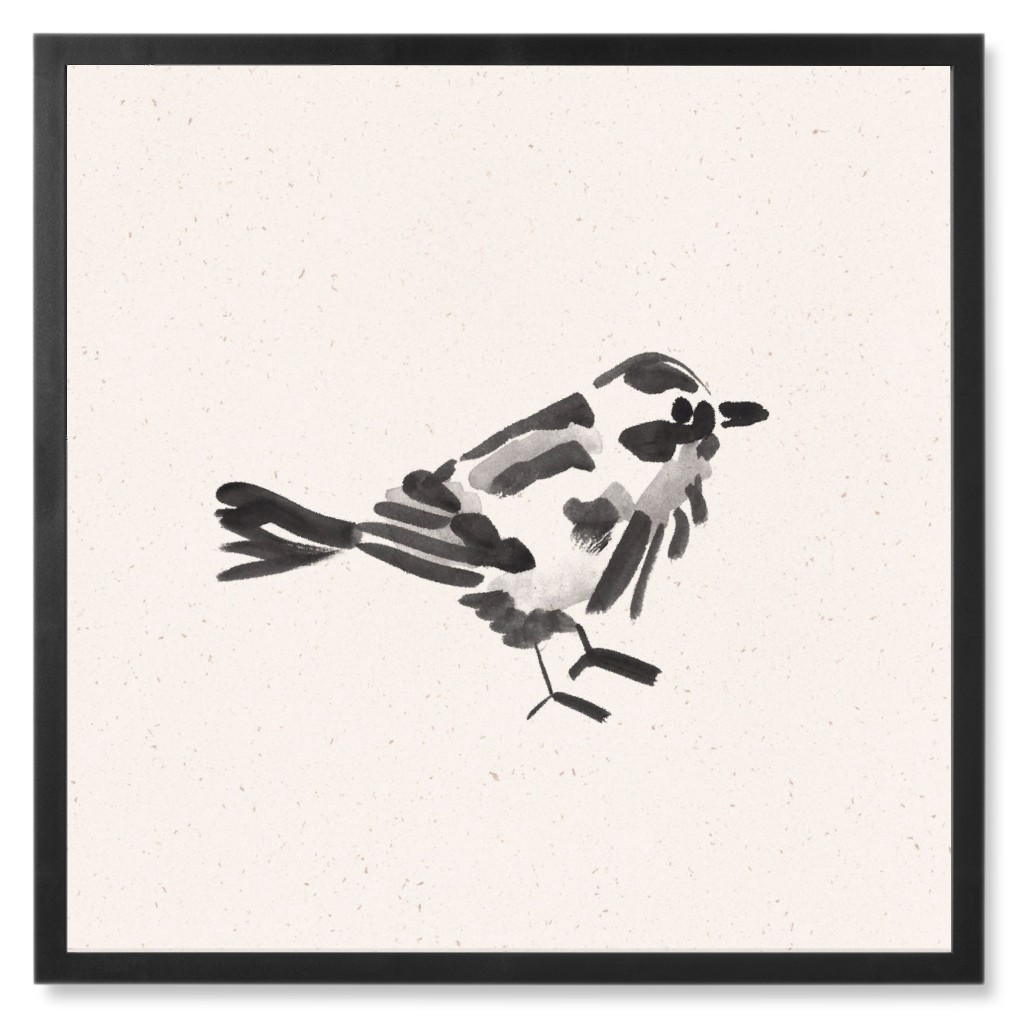 Little Sparrow Bird - Neutral Photo Tile | Shutterfly