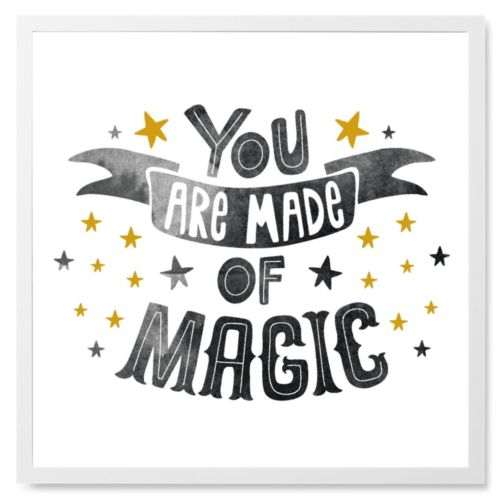 You Are Made of Magic Watercolor - Neutral Photo Tile | Shutterfly