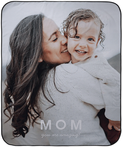 Mom Overlay Picnic Blanket by Shutterfly | Shutterfly