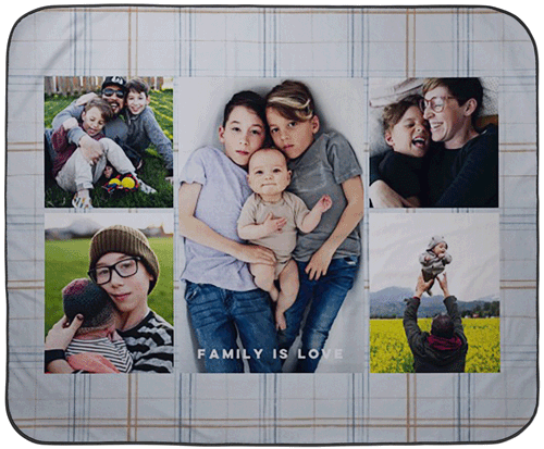Gallery of Five Picnic Blanket by Shutterfly | Shutterfly