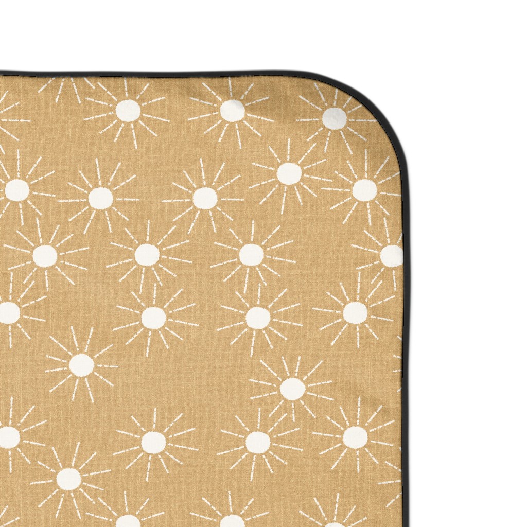 Summer Sunshine - Mustard Yellow Picnic Blanket | Shutterfly