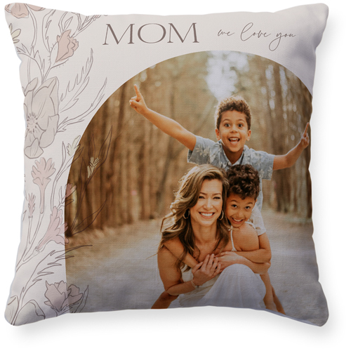 Stenciled Floral Arch Pillow | Custom Pillows | Home Decor | Shutterfly