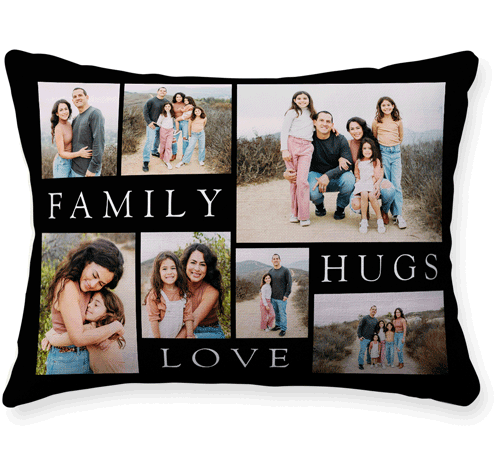 Family Gallery Of Seven Pillow | Custom Pillows | Home Decor | Shutterfly