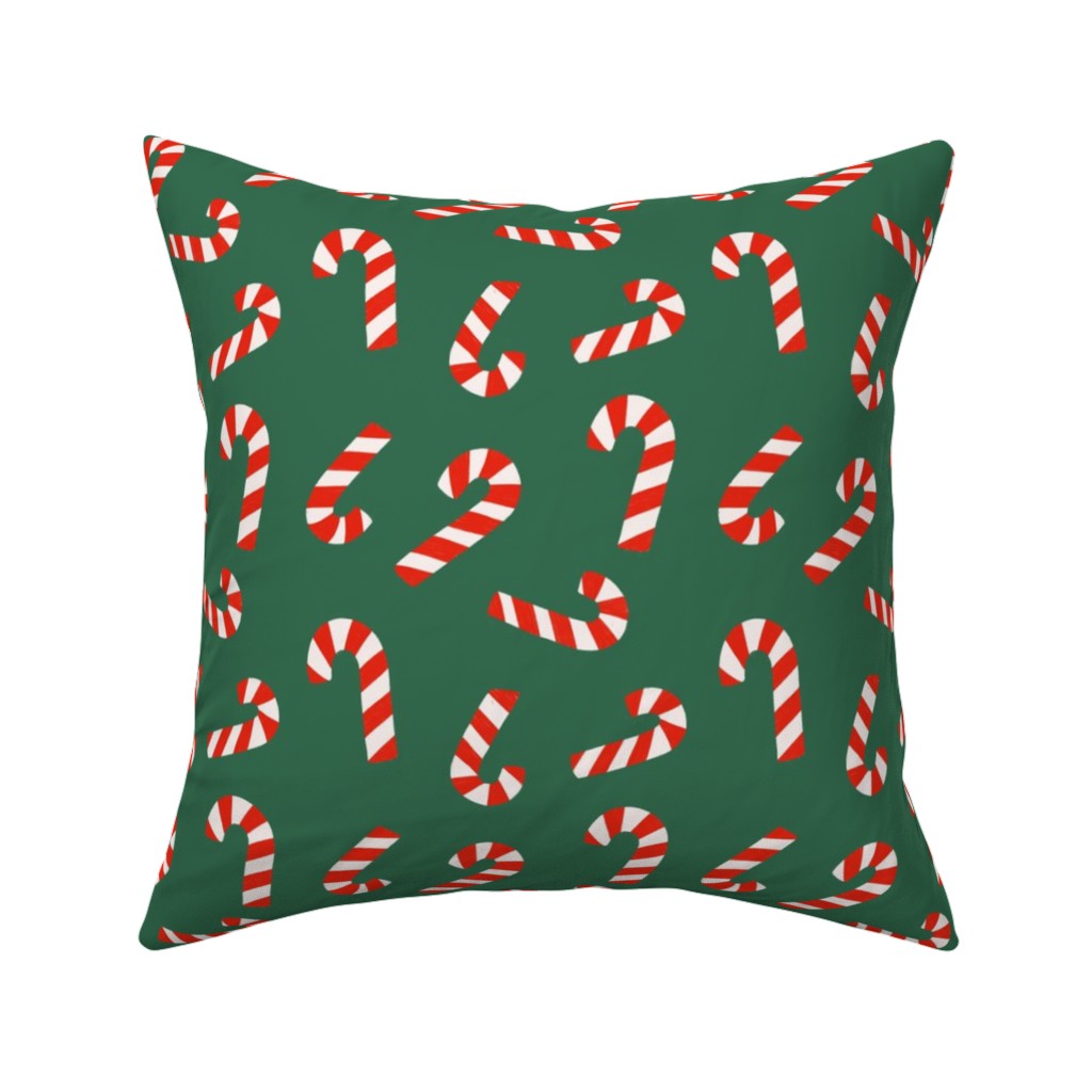 Candy Cane Pattern Pillow | Shutterfly