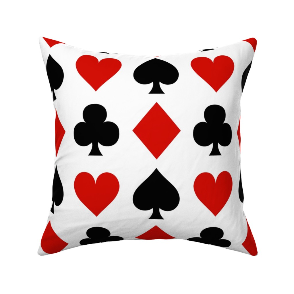 Card Suits Pillow | Shutterfly