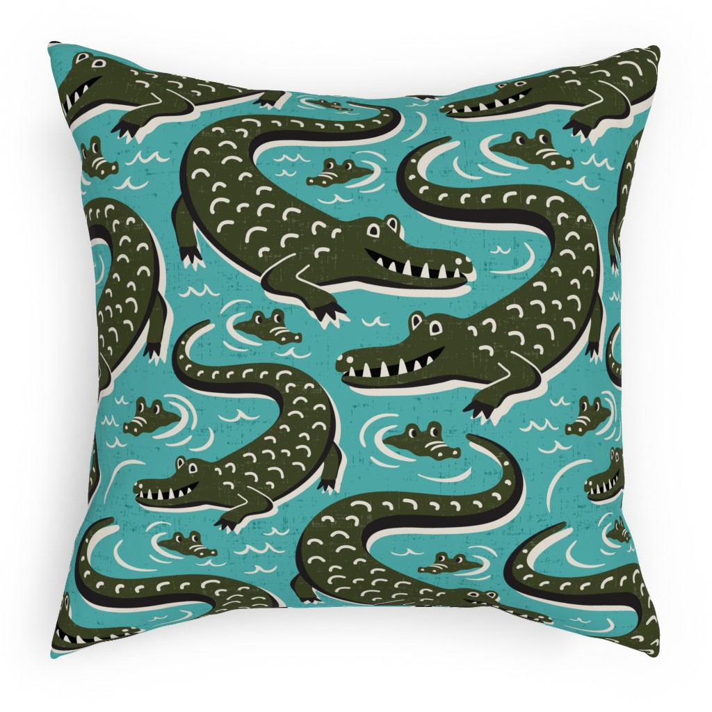 Down in the Bayou - Alligator Aqua Notebook | Shutterfly