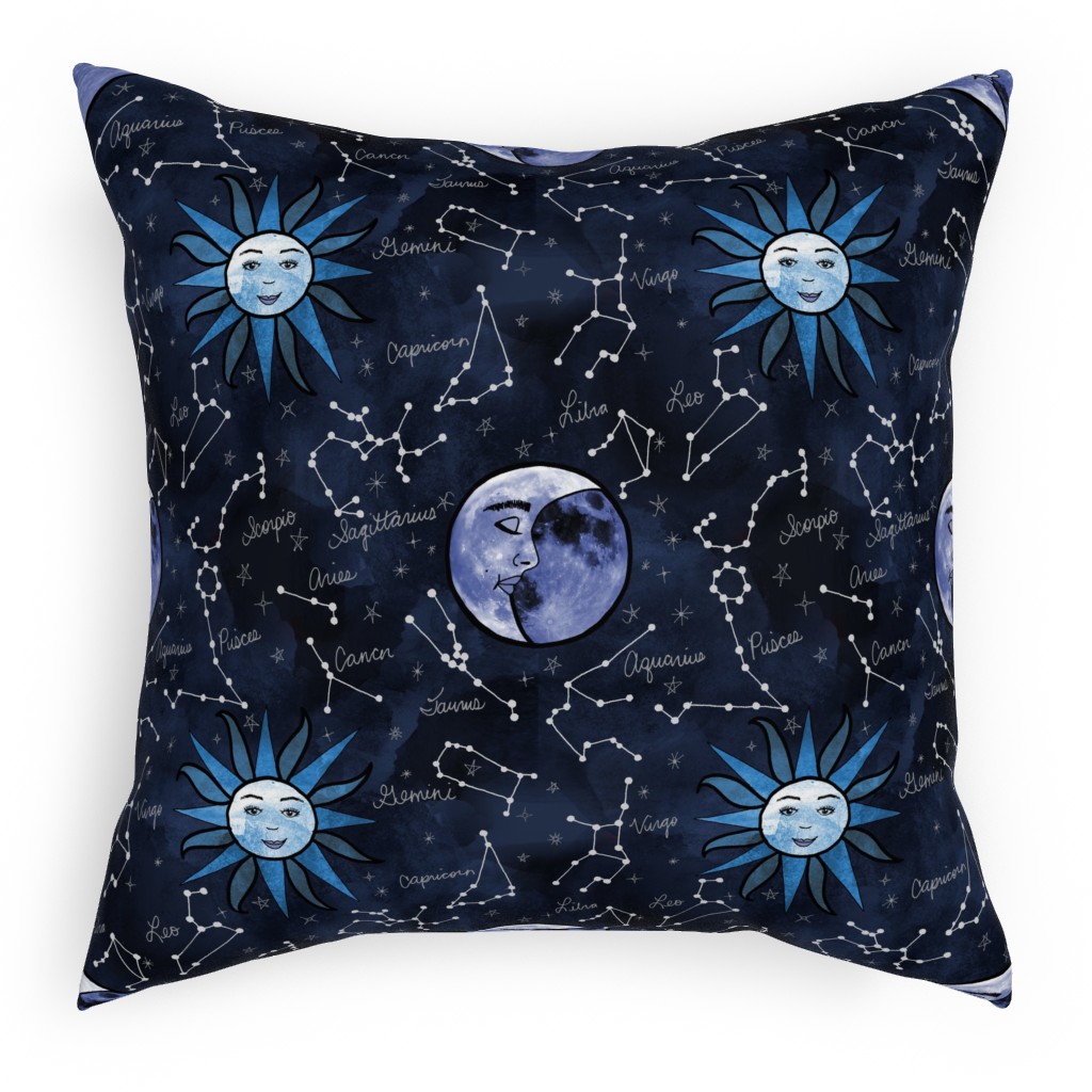 Celestial Star Signs Pillow | Shutterfly