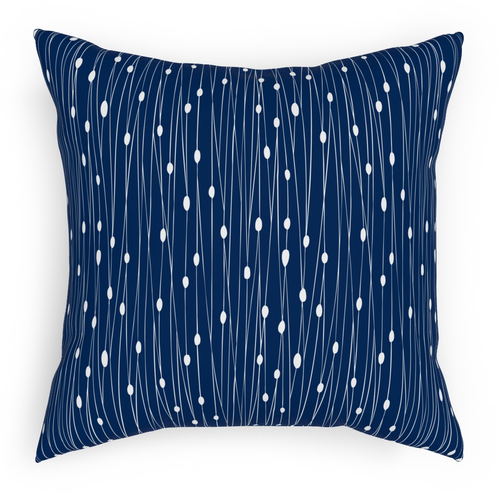 Entangled Geometric Lines Pillow | Shutterfly