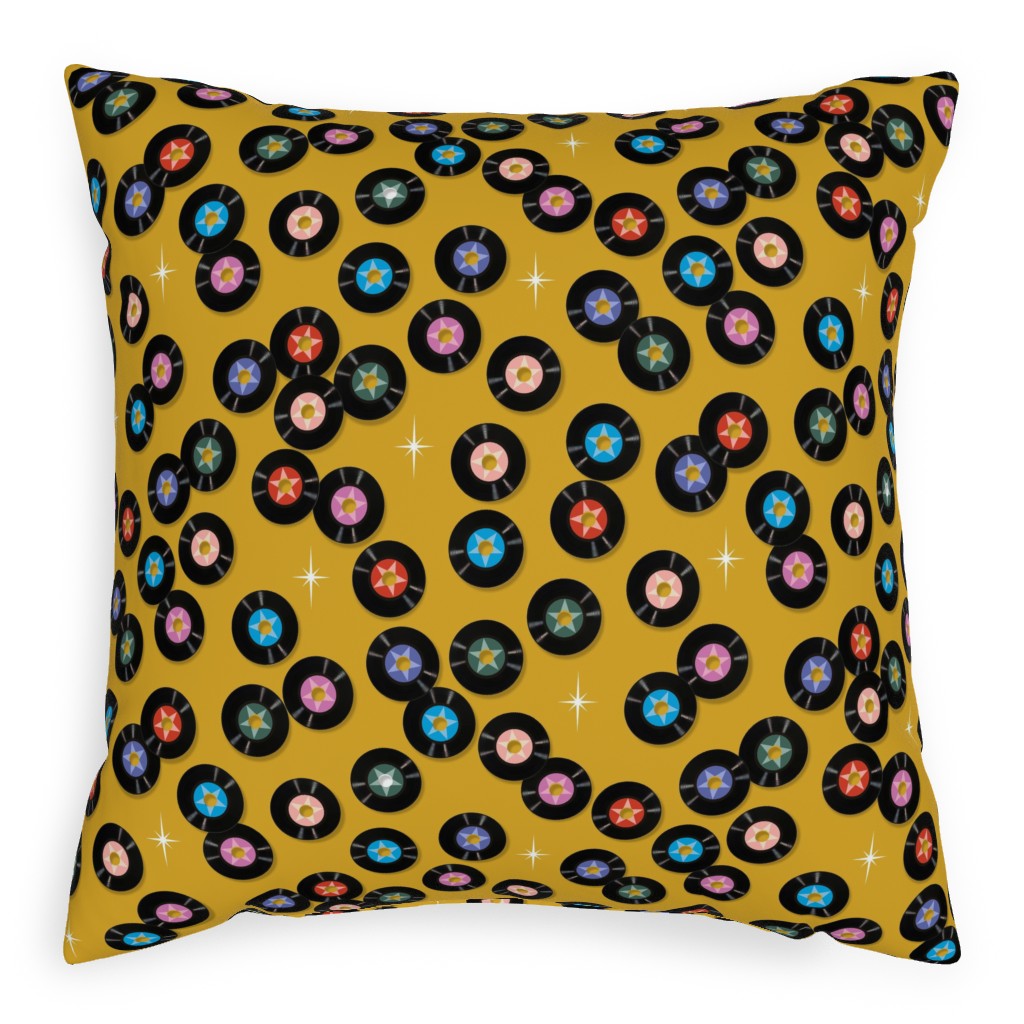 Yellow Star Pillow | Shutterfly