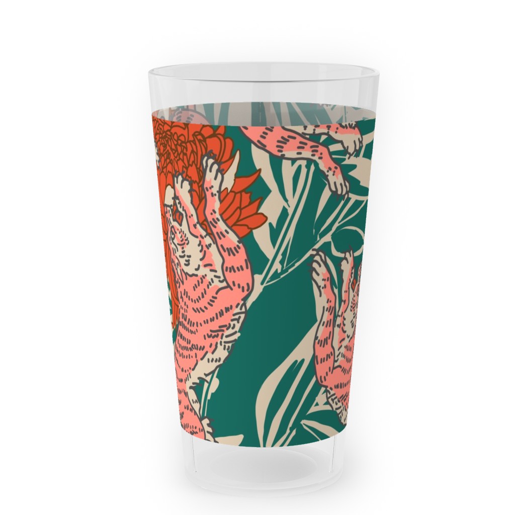 Bengal Kuma Tiger - Multi Outdoor Pint Glass | Shutterfly