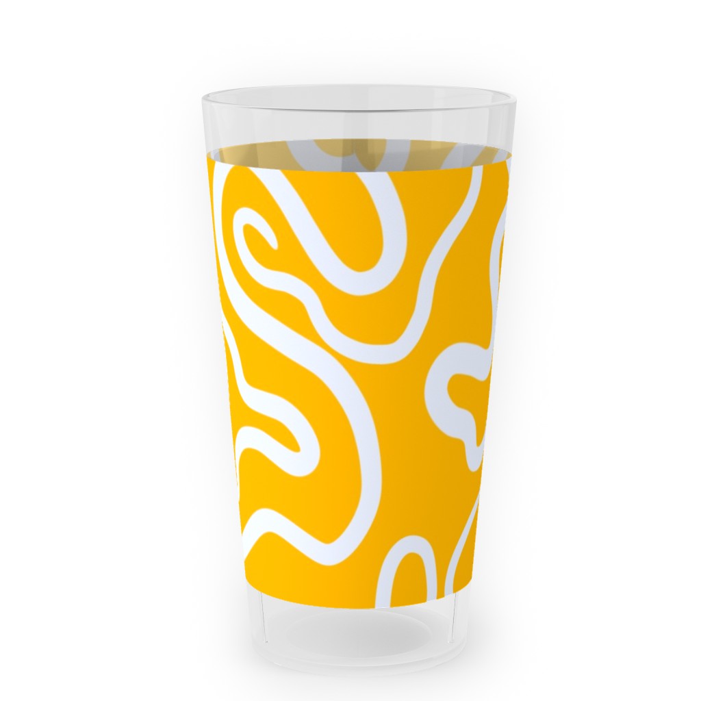Yellow Pint Glass | Shutterfly
