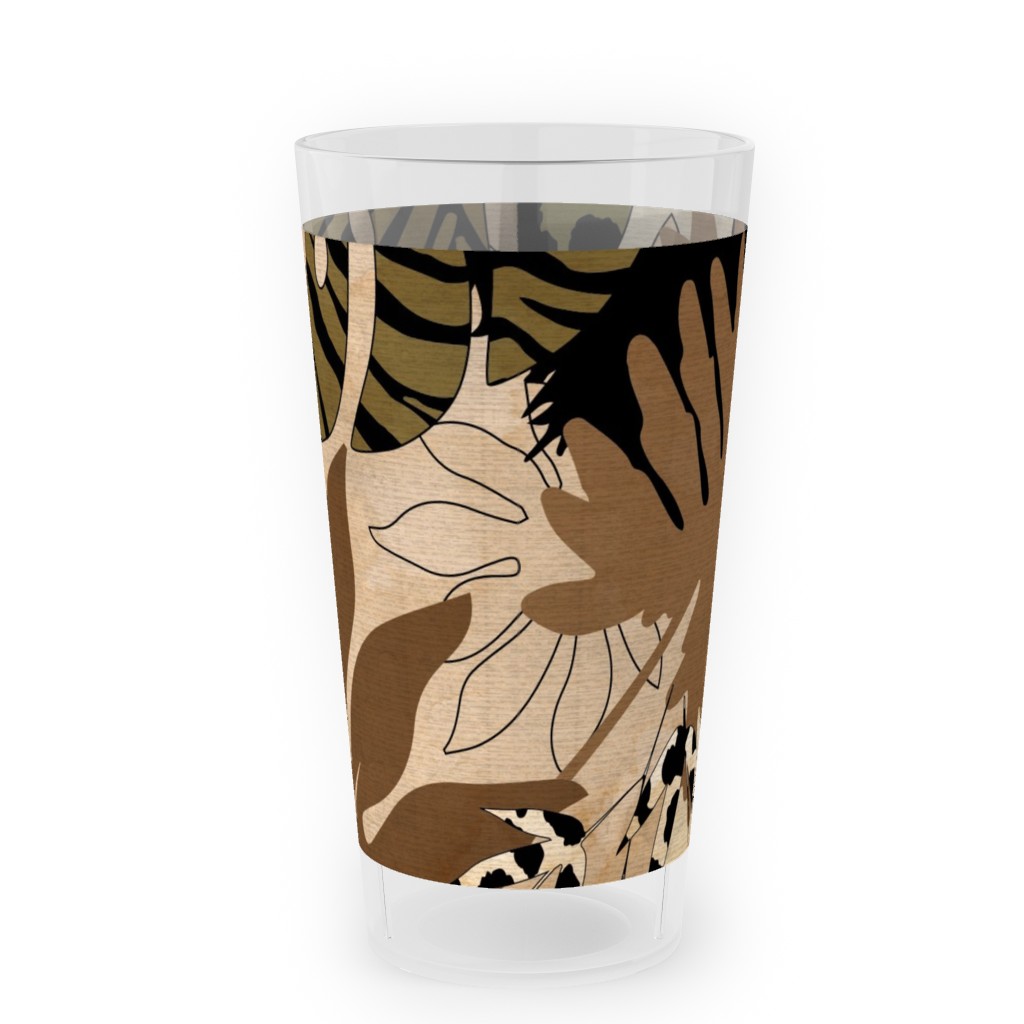 Safari Camouflage - Earthy Outdoor Pint Glass | Shutterfly