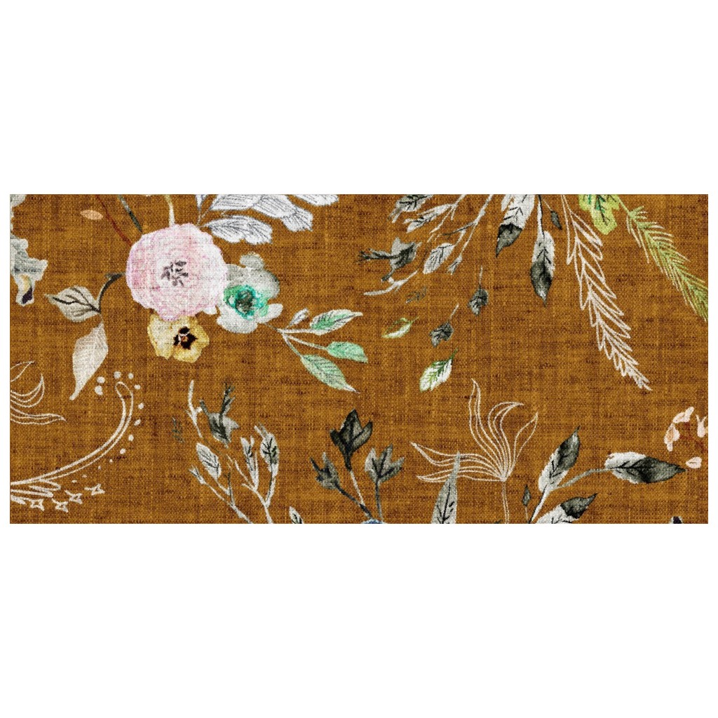 La Boheme Floral - Russet Outdoor Pint Glass | Shutterfly