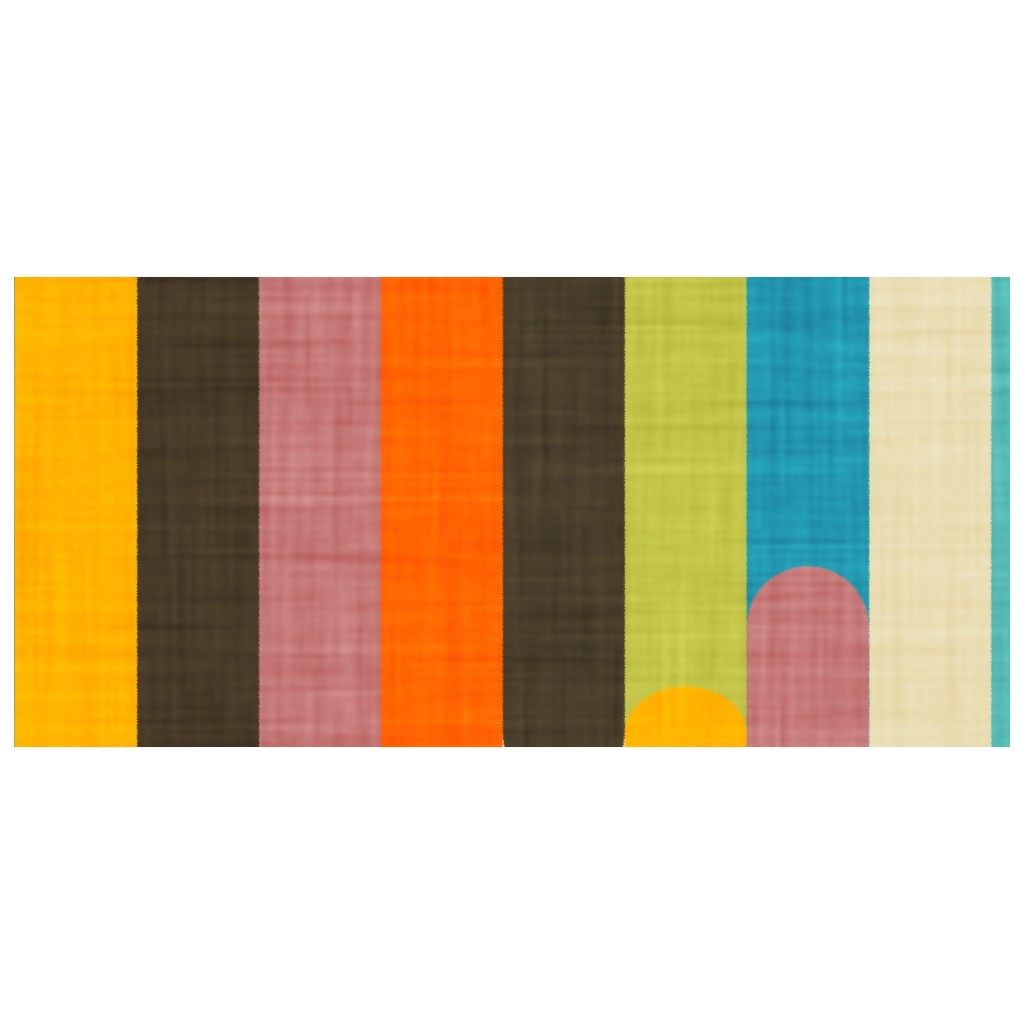 Retro Colorblock Sticks - Multi Outdoor Pint Glass | Shutterfly