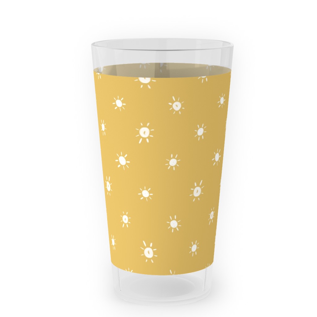 Yellow Pint Glass | Shutterfly
