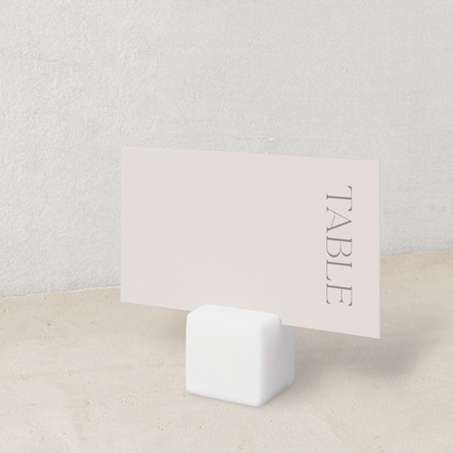 Vertical Headline Wedding Place Card by Yours Truly | Shutterfly