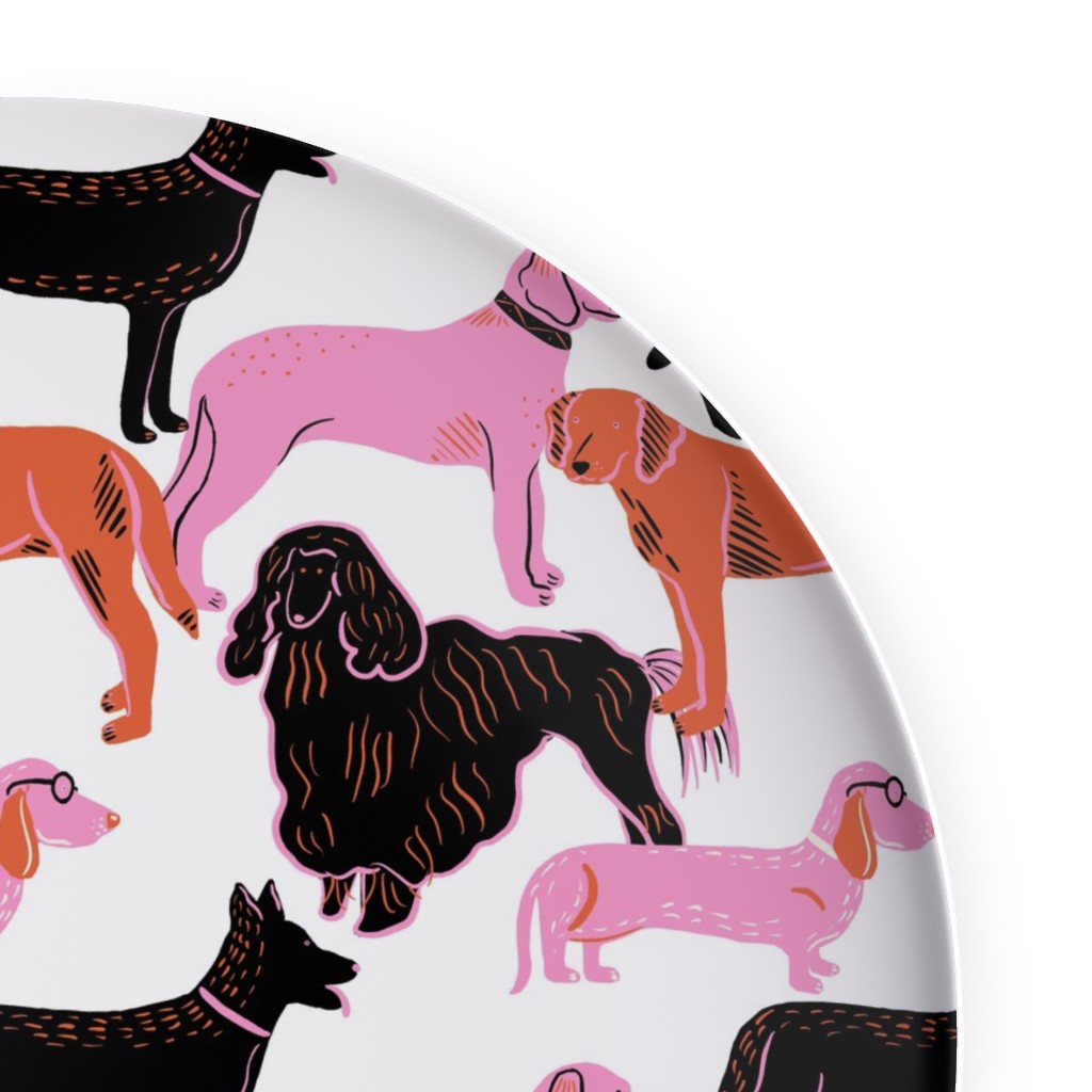 Goofy Dog Friends Plates | Shutterfly