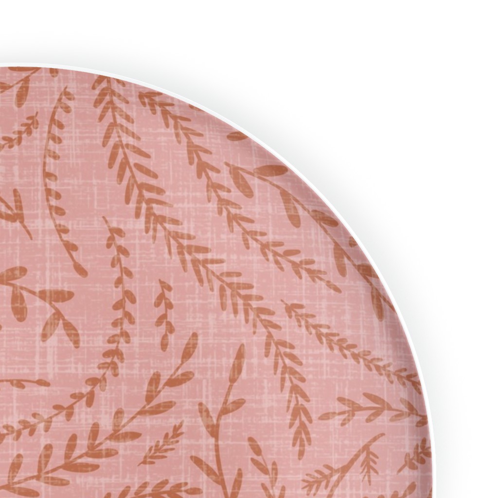 Notion - Fine Floral - Pink and Rust Salad Plate | Shutterfly