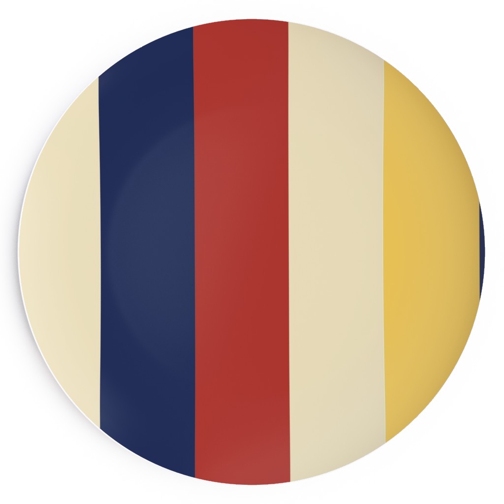 Camping Stripe Vertical - Multi Salad Plate | Shutterfly