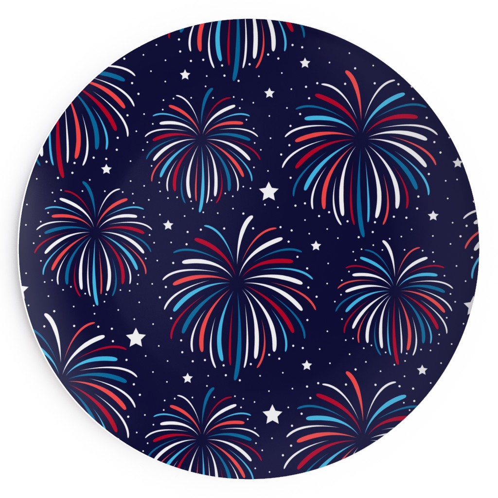 Star Spangled Night Salad Plate | Shutterfly