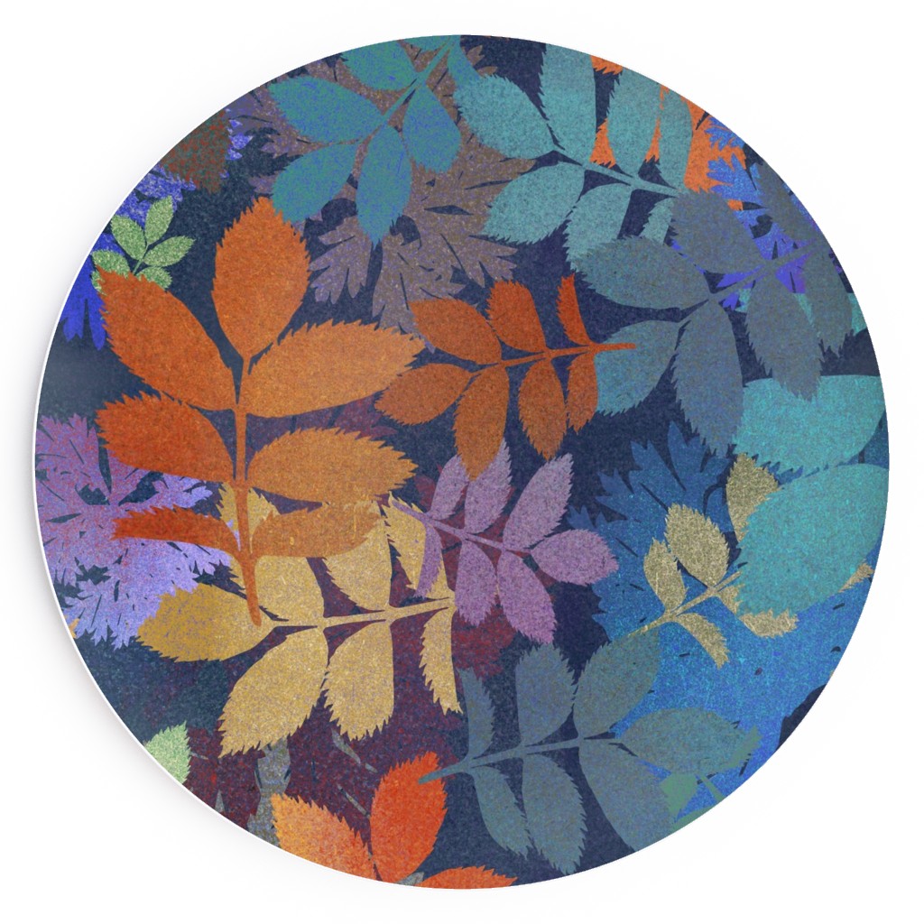Leaves Falling - Multi Salad Plate | Shutterfly