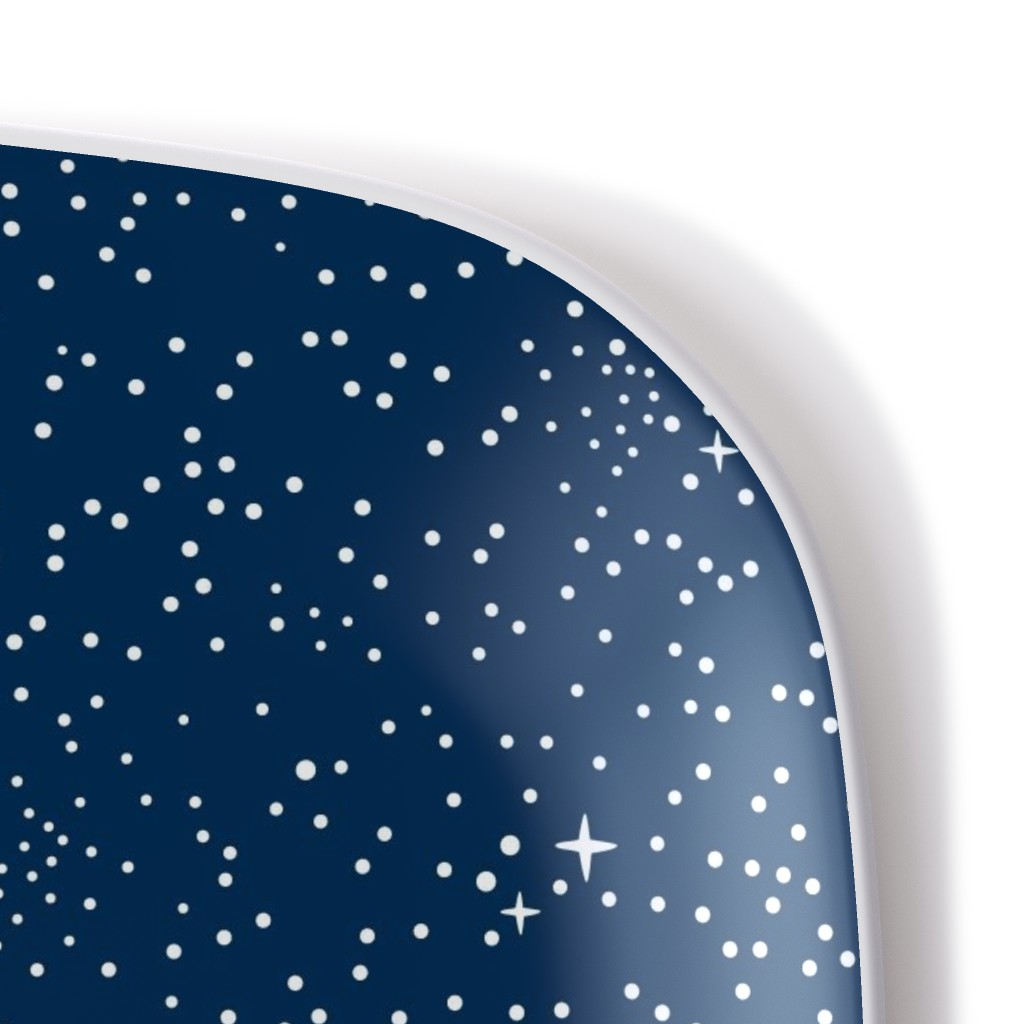 Tiny Stars in Space - Dark Blue Serving Platter | Shutterfly