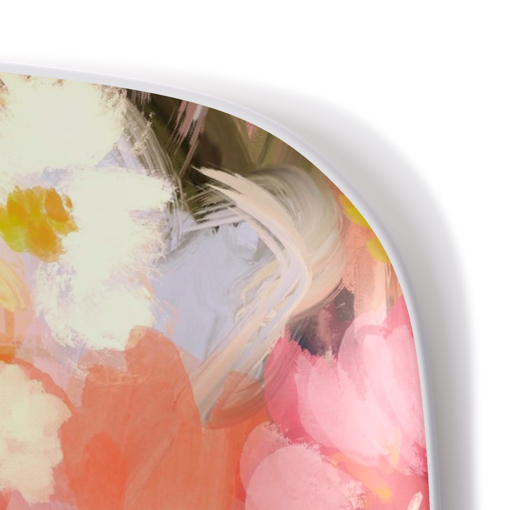 Painterly Abstract Floral Serving Platter | Shutterfly