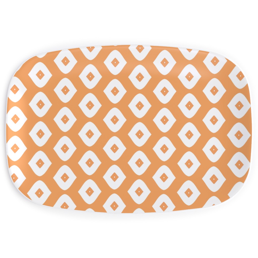 Diamond Girl - Orange Picnic Blanket | Shutterfly