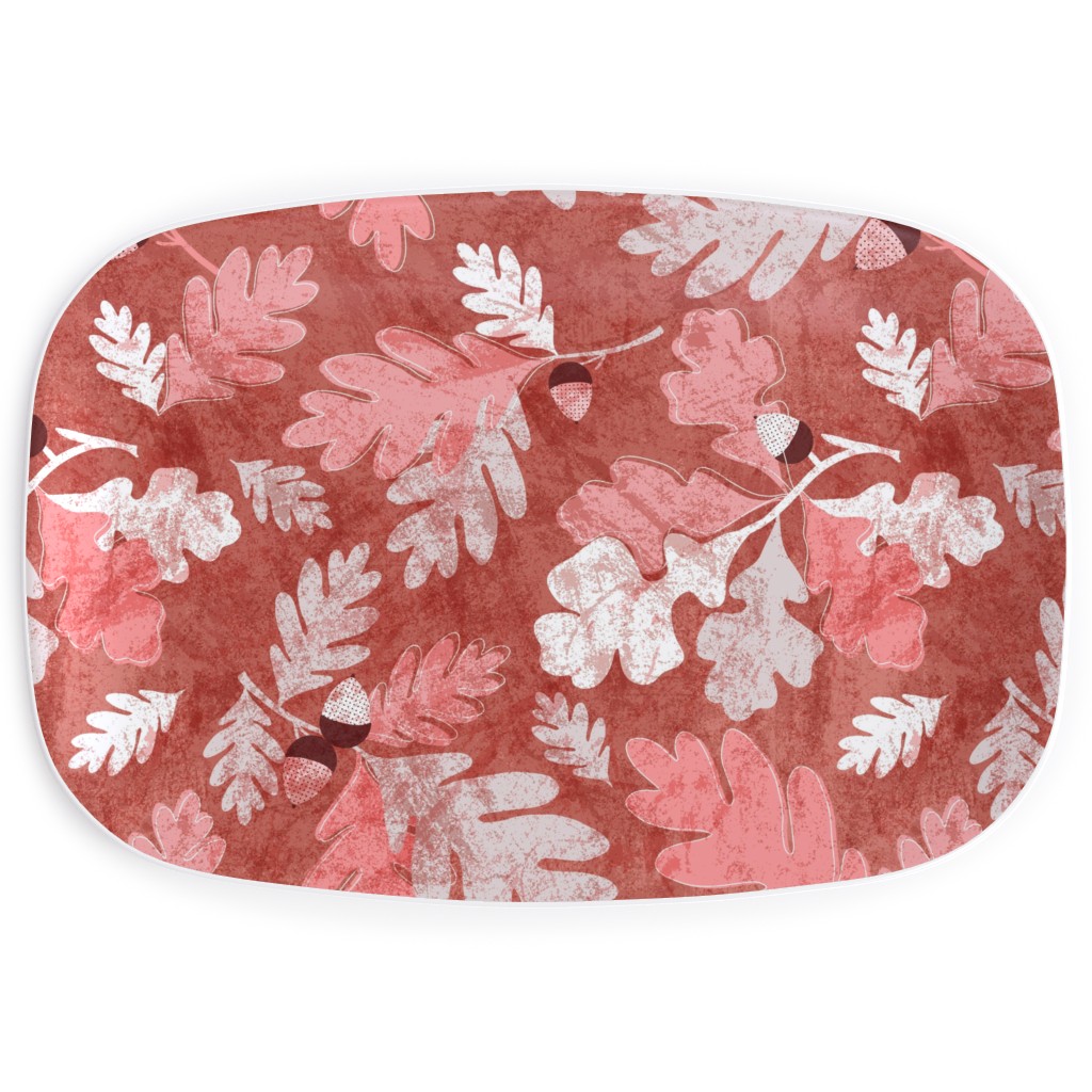 Oak Forest - Red Serving Platter | Shutterfly