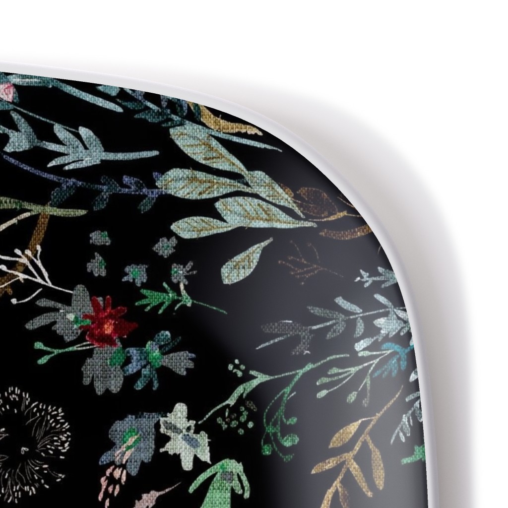 Fable Floral - Black Serving Platter | Shutterfly