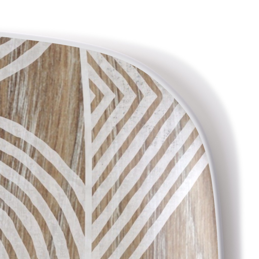 Boho Tribal Woodcut Geometric Shapes Serving Platter | Shutterfly