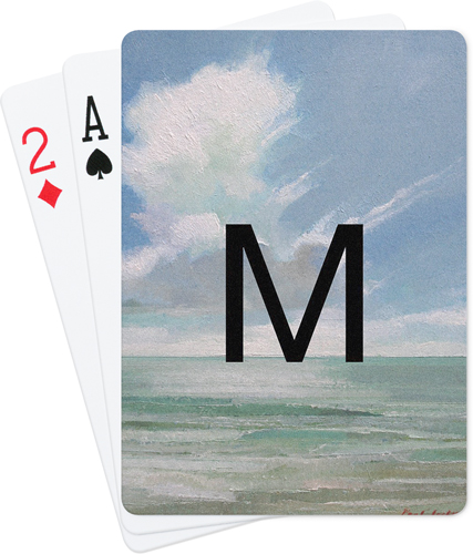 Classic Monogram Playing Cards by Shutterfly | Shutterfly