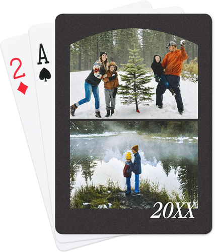 Stacked Arch Collage Playing Cards | Shutterfly