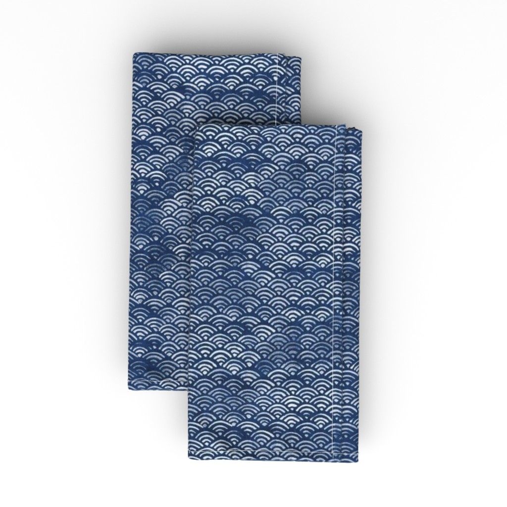 Scalloped Ocean Waves Cloth Napkin | Shutterfly